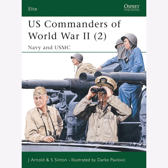 US Commanders of World War II ( 2) Navy and USMC (Eli Nr. 87) Osprey ...