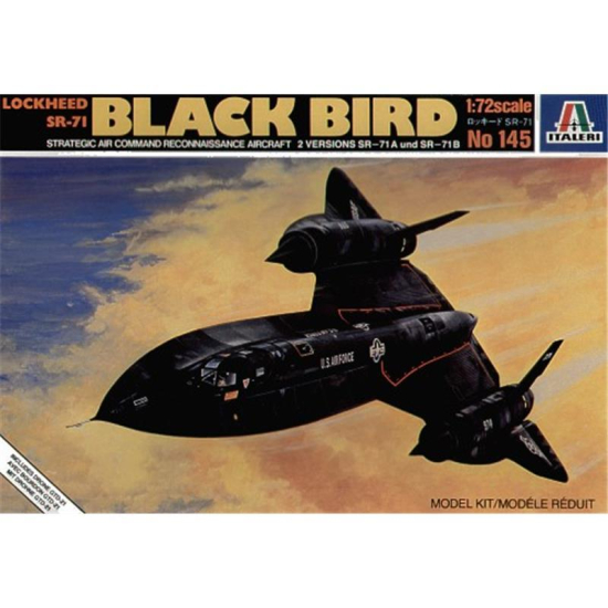SR-71 Blackbird, Italeri 0145, M 1:72 - VDMedien24.de
