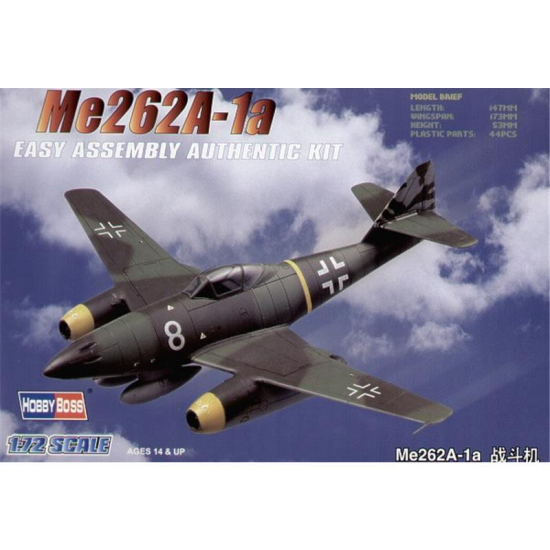 Messerschmitt Me 262 A-1a, Trumpeter 2235, M 1:32 - Modellbau Militärgeschichte Fachliteratur Dritte