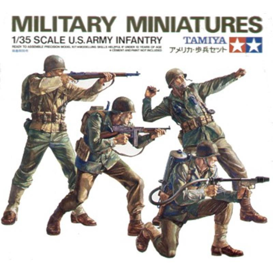 US Army Infanterie, Tamiya 35013, M 1:35 - Modellbau Militärgeschichte ...