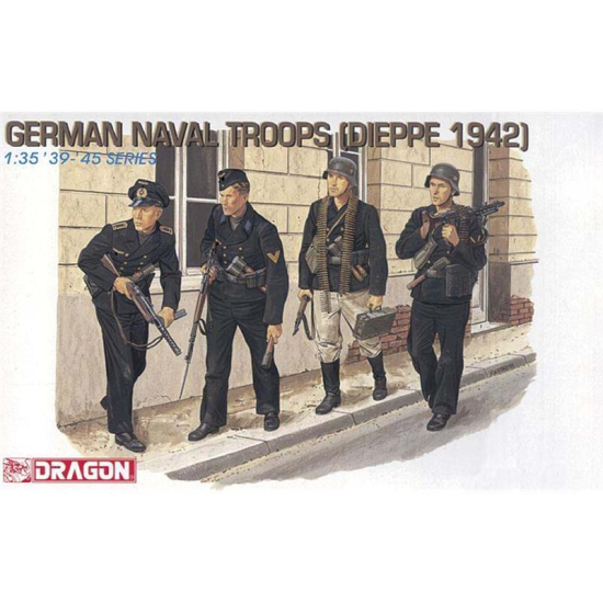 German Naval Troops (Dieppe 1942), Dragon 6087, M 1:35 - VDMedien24.de