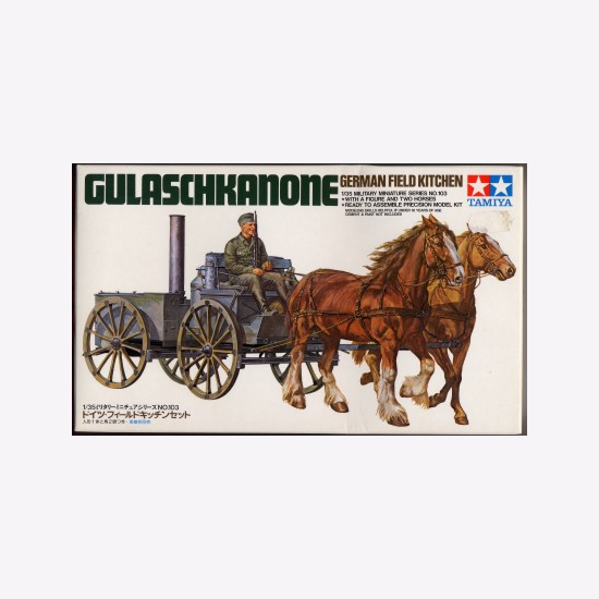German Field Kitchen Gulaschkanone Tamiya 35103, 1/35 - Modellbau ...