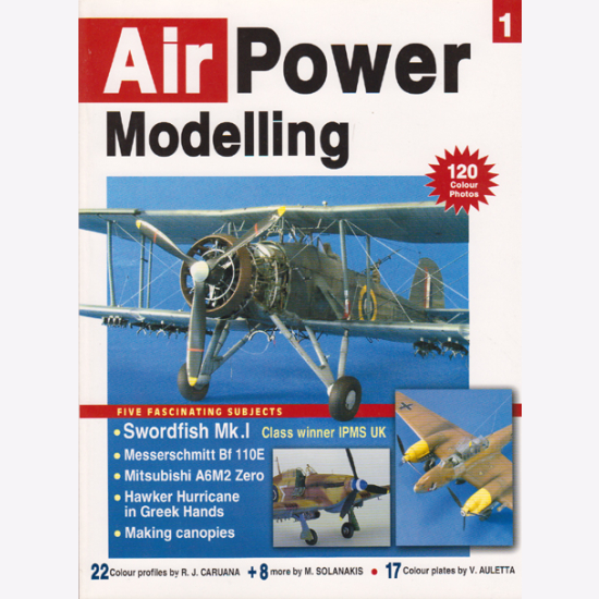 Air Power Modelling Nr. 1 - Modellbau Militärgeschichte Fachliteratur Drittes Reich Panzer Waffen Fo
