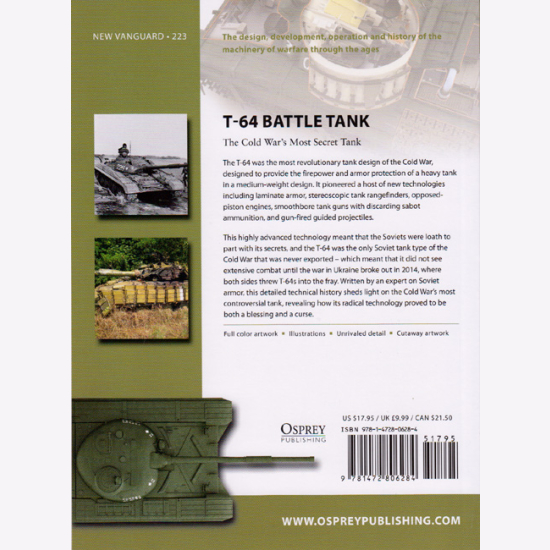 T-64 Battle Tank - The Cold War's Most Secret Tank Osprey (NVG Nr. 223 ...