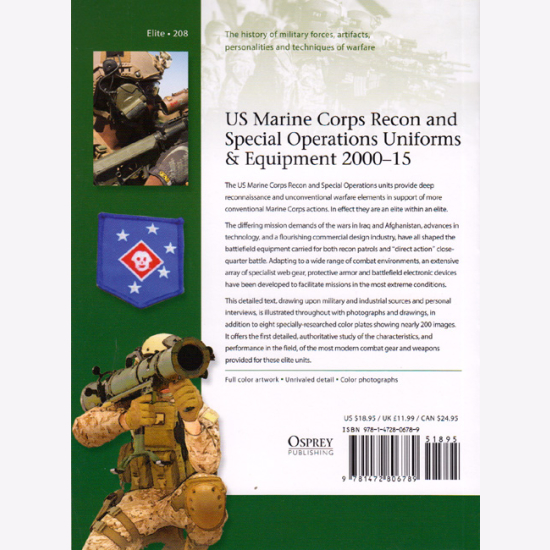 US Marine Corps Recon and Special Operations Uniforms & Equipment 2000 ...