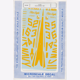 1:48 - F-18'S/ Blue Angels 1987 / Microscale Decals Nr. 329 - Modellbau ...
