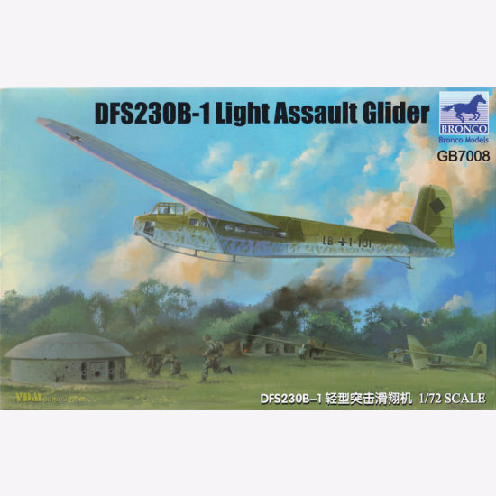 DFS230B-1 Light Assault Glider Lastensegler Luftwaffe - Bronco Models 1 ...