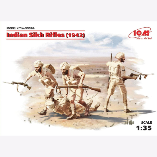WWII Indische Sikh Rifels 1:35 ICM 35564 - VDMedien24.de