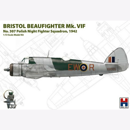 Hobby2000 1:72 Bristol Beaufighter Mk. VIF Polish Night Fighter ...