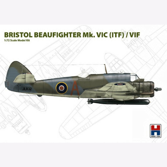 Hobby2000 1:72 Bristol Beaufighter Mk. VIC ITF VIF 72004 Modellbausatz ...