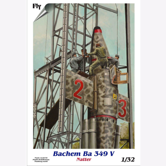 Fly 32001 Bachem Ba349 V Natter 1:32 Raketenflugzeug Plastikmodellbau ...