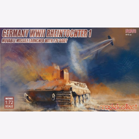 Germany WWII Rheintochter 1 Movable Missile Launch with E75 Body ...