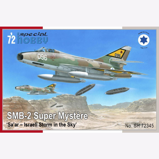 SMB-2 Super Mystère "Sa´ar - Israeli Storm in the Sky" Special Hobby ...