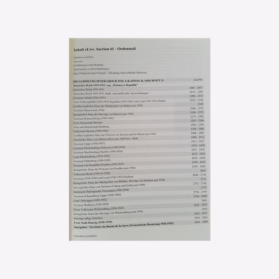 Künker Auktionskatalog Orden und Ehrenzeichen Sammlung Peter Groch 13 ...