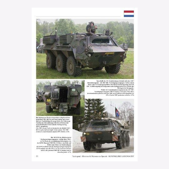 Niesner Koninklijke Landmacht - Fahrzeuge der modernen niederländischen Armee Tankograd Missions & M
