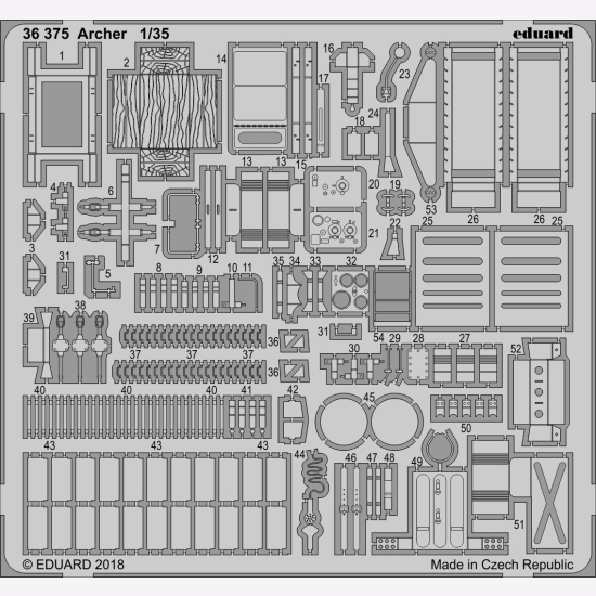 Archer for Tamiya kit Eduard 36375 1:35 - Modellbau Militärgeschichte ...