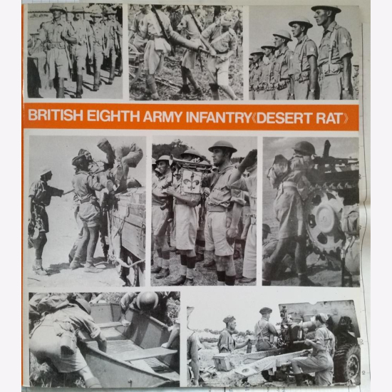 British Eighth Army infantry Desert Rat Bildband - Modellbau ...