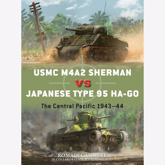 USMC M4A2 Sherman vs Japanese Type 95 Hago The Central Pacific 1943-44 ...
