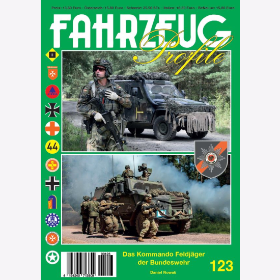 Fahrzeug Profile Nr. 123 Das Kommando Feldjäger der Bundeswehr ...