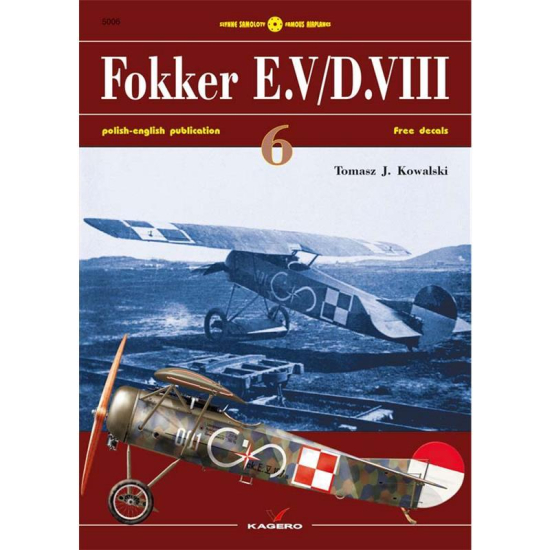 Fokker E.V/D VIII (Nr.: 6) mit Decalblatt - Modellbau Militärgeschichte ...