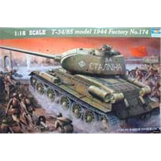 T-34/85 model 1944 Factory Nr. 174 - Modellbau Militärgeschichte ...